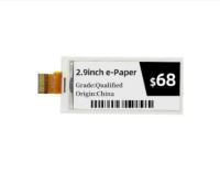 China 2.9 inch Tri-Color E Ink Display Fast Refresh, Zero Static Power, Perfect for Smart Labels & Battery-Free IoT for sale
