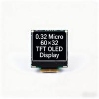 China 0.32 inch 60x32 Pixels OLED Display Module with 160 cd/m² Brightness and SSD1315 Driver IC for sale