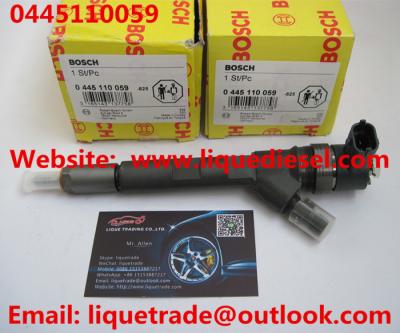 China BOSCH CR injector 0445110059 / 0 445 110 059 Chrysler 05066 820AA / VMI 15062036F for sale