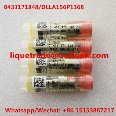 China BOSCH nozzle 0433171848 , DLLA156P1368 , 0 433 171 848 , DLLA 156 P 1368 for sale