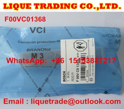 China BOSCH Common rail injector valve F00VC01368 , F 00V C01 368 , F00V C01 368 for sale