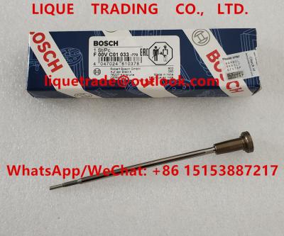 China BOSCH Common rail injector valve F00VC01033 , F 00V C01 033 for 0445110279 0445110283 0445110186 for sale