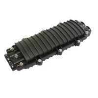 China OEM Black Optic Fiber Box For FTTH FTTX Network Fiber Splice Enclosure for sale