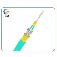 China Multi Core Double Sheath PVC Jacket Armored Fiber Optic Cable Kevlar for sale