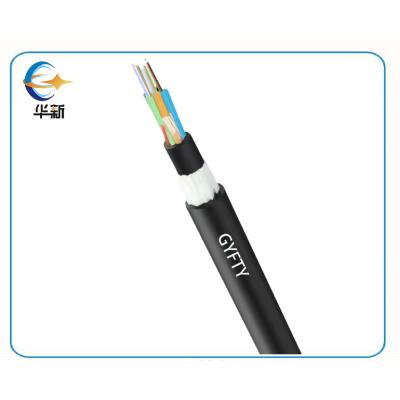 China GYFTY All Dielectric Outdoor Communication Duct Installation Fiber Optic Cable Outdoor Non-Metallic Strength Member Loose Tube Optical Fiber Cable for sale