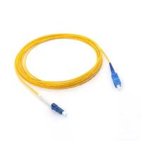 China LSZH/PVC FC Fiber Optic Patch Cable Optical Fiber Jumper with Model Name and Fast Sample Leadtime of 3-5 Days for sale