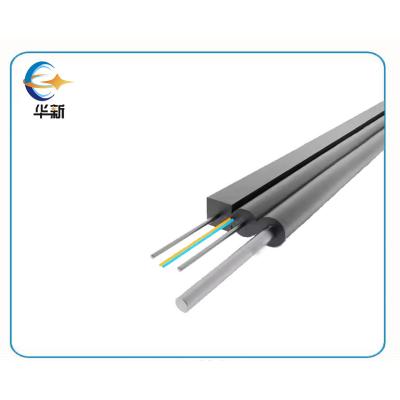 China G657A FRP Steel Strength Member Ftth Drop Fiber Optic Cable Self Supporting Fiber Optic Cable for sale