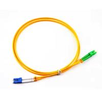 China YELLOW COLOR Sc To Sc Fibre Patch Leads LC SC UPC APC SMF 1M 2M 3M Length for sale