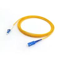 China UPC APC Single Mode Fiber Patch Cord G657a1 FTTH Fibre Patch Leads for sale