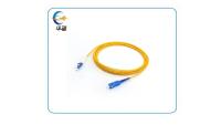 China Yellow Color  Fiber Optic Patch Cable Optical  with  and Fast Sample Leadtime of 3-5 Days SINGLE MODE for sale