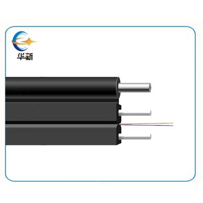 China LSZH FRP Indoor/Outdoor Drop Fiber Optic Cable for sale
