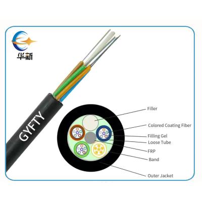 China GYFTY China Single-Mode Outdoor 2-288 Core Fiber Optic Cable for sale