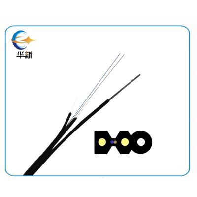 China Self Supporting Figure 8 FTTH Drop Fiber Optic Cable Gjyxch 1/2/4core GJYXFCH for sale