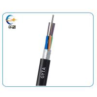 China Stranded Loose Tube Light Outdoor Armored Fiber Optic Cable GYTA Optical Fiber Cable for sale