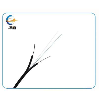 China Indoor Outdoor GJXH Fiber Optic Cable G657A 1fo 2 Core 4 Thread 1km 2km for sale