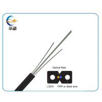 China Lead In Ftth Drop Cable LSZH Fire Retardant Jacket 1-12 Core Optional Black White for sale