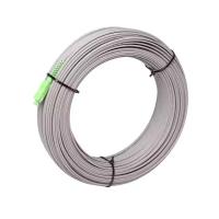 China 1-2 Core Multimode Fiber Patch Cable For High Bandwidth Green And Blue Connector House Color for sale