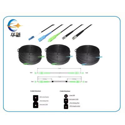 China Plug-And-Play Fiber Optic Pigtail 1-2 Core For High Bandwidth Pre Termination Fiber Optic Patch Cable for sale
