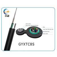 China Aerial Fiber Optic Outdoor Armored Loose Tube Figure 8 GYXTC8S Fiber Optic Cable for sale