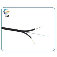 China Outdoor Optical Fiber Drop Cable G657a Ftth Single Mode Sc G657 Lszh Fiber Optic Wire 1 2 4 Core for sale