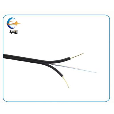 China Outdoor Optical Fiber Drop Cable G657a Ftth Single Mode Sc G657 Lszh Fiber Optic Wire 1 2 4 Core for sale