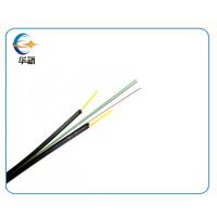 China 1 2 4 6 8 Core Optic Fibre Cable Indoor Fiber Optic Drop Cable With Steel Wire or FRP GJXCH GJXFCH for sale