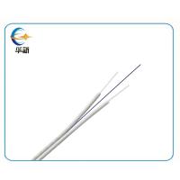 China 1 Core Flat 2 FTTH Optical Fiber Cable Frp LSZH Outdoor G657A1 G657A2 2 Core Fiber Drop Cable for sale