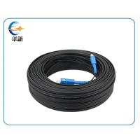 China Fast Connector OEM  Preconnectorized Drop Cable 9/125 SM Simplex Duplex 1m 2m 3m 5m SC LC FC ST UPC APC for sale