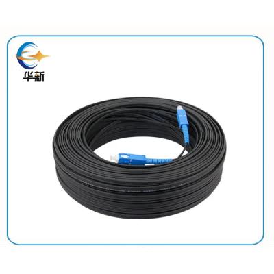 China Fast Connector OEM  Preconnectorized Drop Cable 9/125 SM Simplex Duplex 1m 2m 3m 5m SC LC FC ST UPC APC for sale