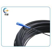 China Fast Connector OEM  Preconnectorized Drop Cable 9/125 SM Simplex Duplex 1m 2m 3m 5m SC LC FC ST UPC APC for sale