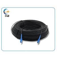 China G657a Single Mode With Connector Preconnectorized Drop Cable Sc Leather Jumper Sc Apc/Upc for sale