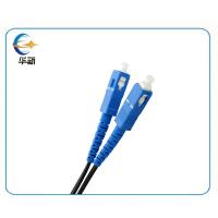 China Indoor SM G657A Pre Connectorized Drop Cable Simplex LSZH FTTH Kabel Serat Apc Upc for sale