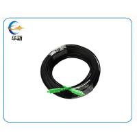China Indoor SM G657A Pre Connectorized Drop Cable Simplex LSZH FTTH Kabel Serat Apc Upc for sale