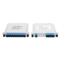 China Cassette Type Splitter 1X16 Sc Scupc Connector Slot Box Type SM G657A Or Customized for sale