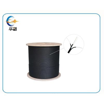 China LSZH Multicore FTTH Drop Cable 2 4 6 Core Fiber Optic Cable For Telecom Network for sale