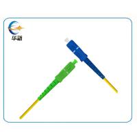 China Fast and Data Transfer Fiber Optic Patch Cord  with G.652D/G.657A Fiber Type LSZH/PVC Outer Sheath for sale