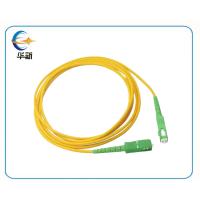 China 100% 3d Test Fiber Optic Patch Cord With UPC Polish And Optimal Network Performance for sale