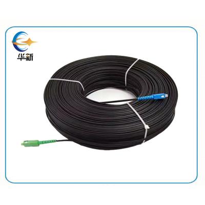 China SC UPC LC UPC Fiber Optic Patch Cord  Simplex Single Mode G657a Fiber Optic Cable Drop for sale