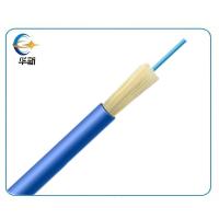 China GJFJV Indoor Simplex Single Mode Fiber Cable For FTTH Project LSZH Sheath G.652D for sale
