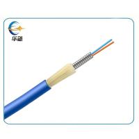 China GJSFJV Fiber Dual Core Indoor Armored Fiber Optic Cable Stable Transmission Fire Retardant for sale