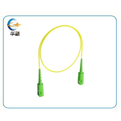 China Fast and Data Transfer Fiber Optic Patch Cord  with G.652D/G.657A Fiber Type LSZH/PVC Outer Sheath for sale
