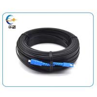 China Ftth Drop Cable  Fiber Optical Patch Cord  30m 50m 100m 150m 200m  1 Core Sm G657a1 Pre Connectorized for sale