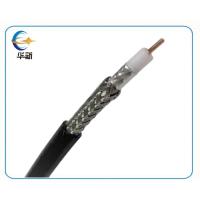 China Custom Coaxial Cable RG6 75 Ohm Shielding Jumper Cable Communication With F Connector Cable for sale