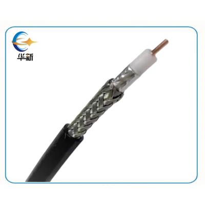 China Custom Coaxial Cable RG6 75 Ohm Shielding Jumper Cable Communication With F Connector Cable for sale