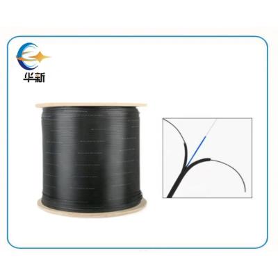 China GJXH FTTH DROP CABLE LSZH Flame Retardant Steel Wire Strengthened Indoor Bend Insensitive for sale