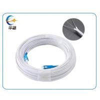China Pre-Connectorized Drop Cable SC LC UPC 1 2 Core Indoor/Outdoor FTTH Fiber Optic Patch Cord Connector for sale