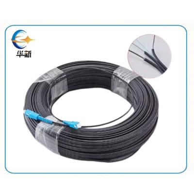 China Pre-connectorized Patch Cord SC/UPC SC/APC Outdoor Ftth Fiber Optic Drop Cable Patch Cords LSZH PVC for sale