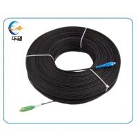 China Pre Connectorized Ftth Drop Cable Patch Cord 30m 50m 100m 150m 200m Fiber Optic 1 Core Sm G657a1 for sale