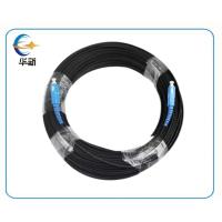 China Lszh Pre-connectorized Sc Upc Apc 1 2 Core Indoor or Outdoor FTTH Fiber Optic Drop Cable Patch Cord for sale