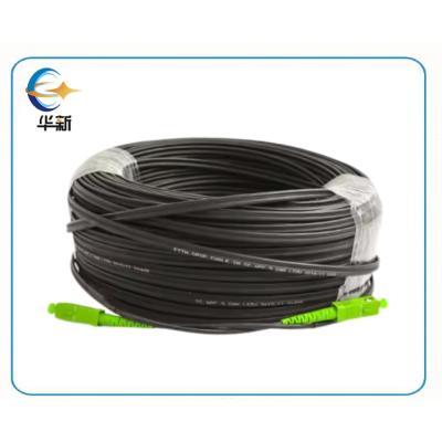 China FTTH Pre-Connectorized  SC/APC Drop Patch Cord Factory Directly Wholesale SC UPC APC 40m 80m for sale